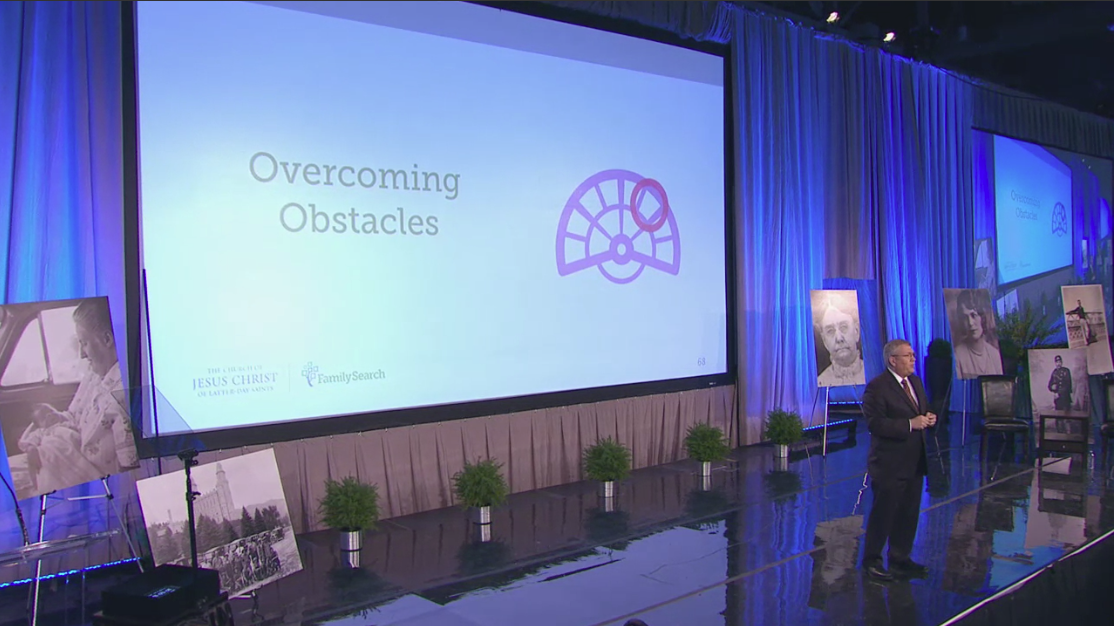 Elder Packer at RootsTech