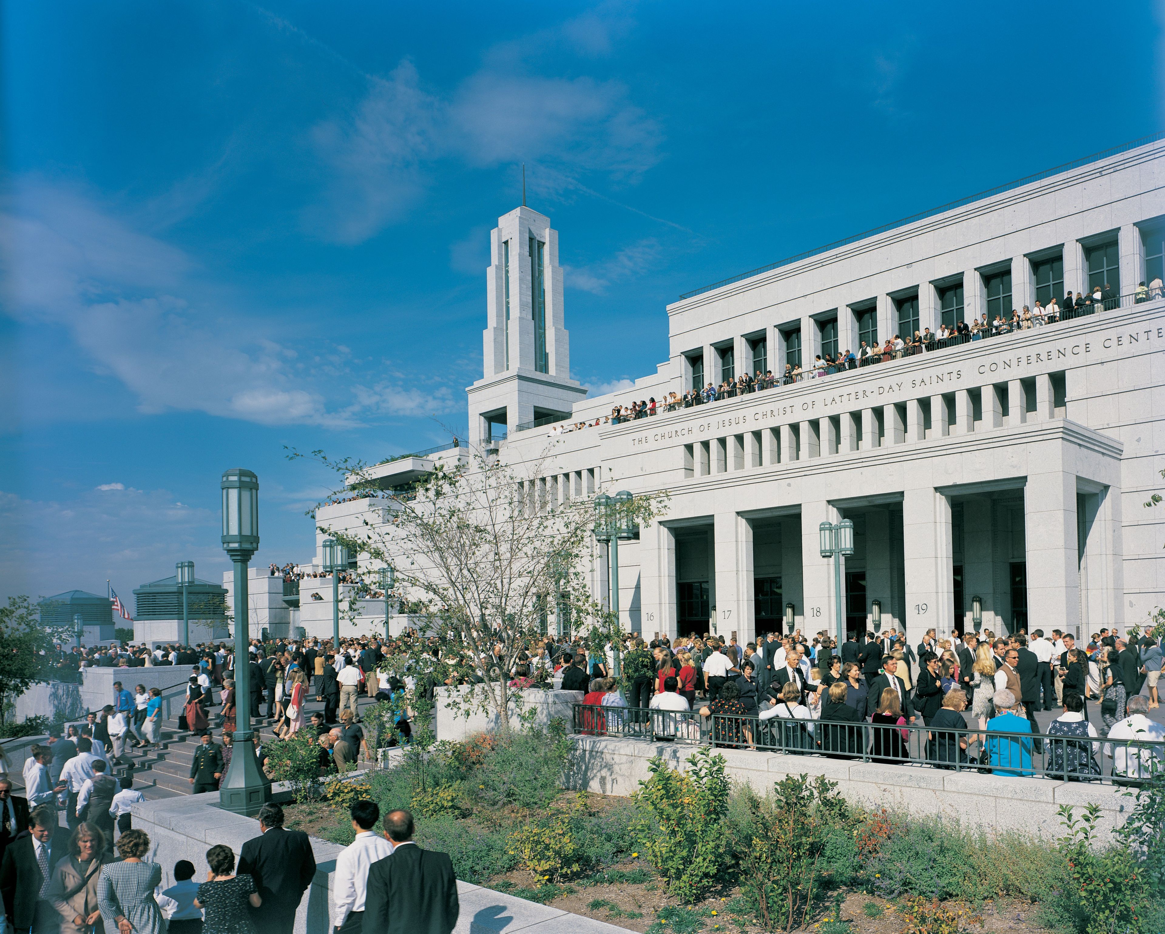 Outside the Conference Center