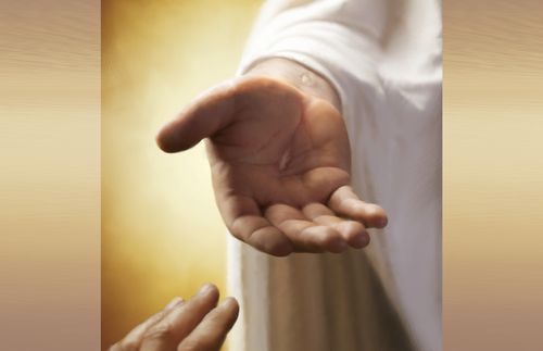 His Hand Ready to Help Us