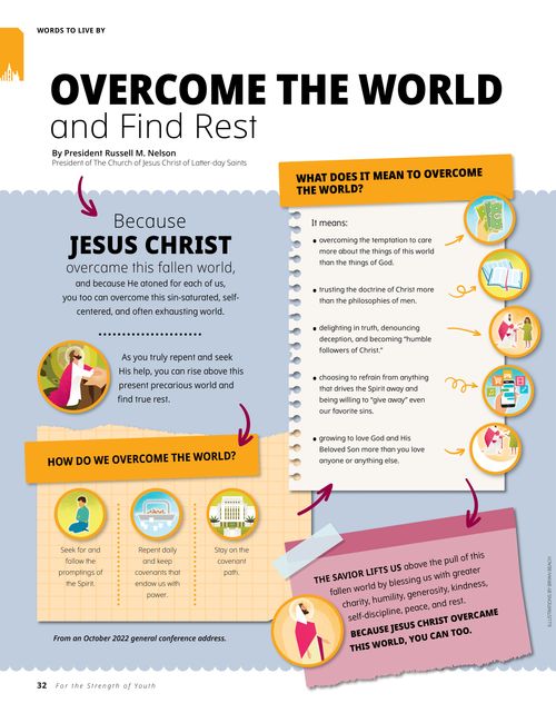 Overcome the World and Find Rest