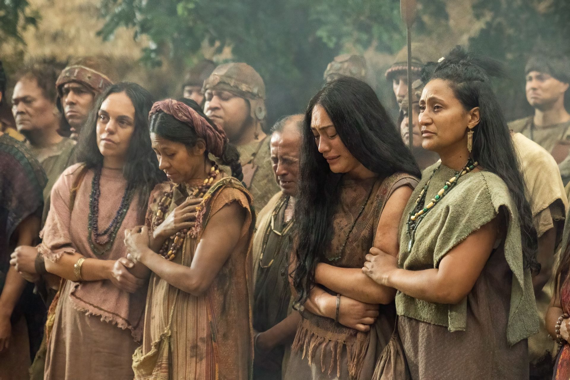 Nephites are Saddened as the Striping Warriors Leave