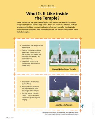 What Is It Like inside the Temple?