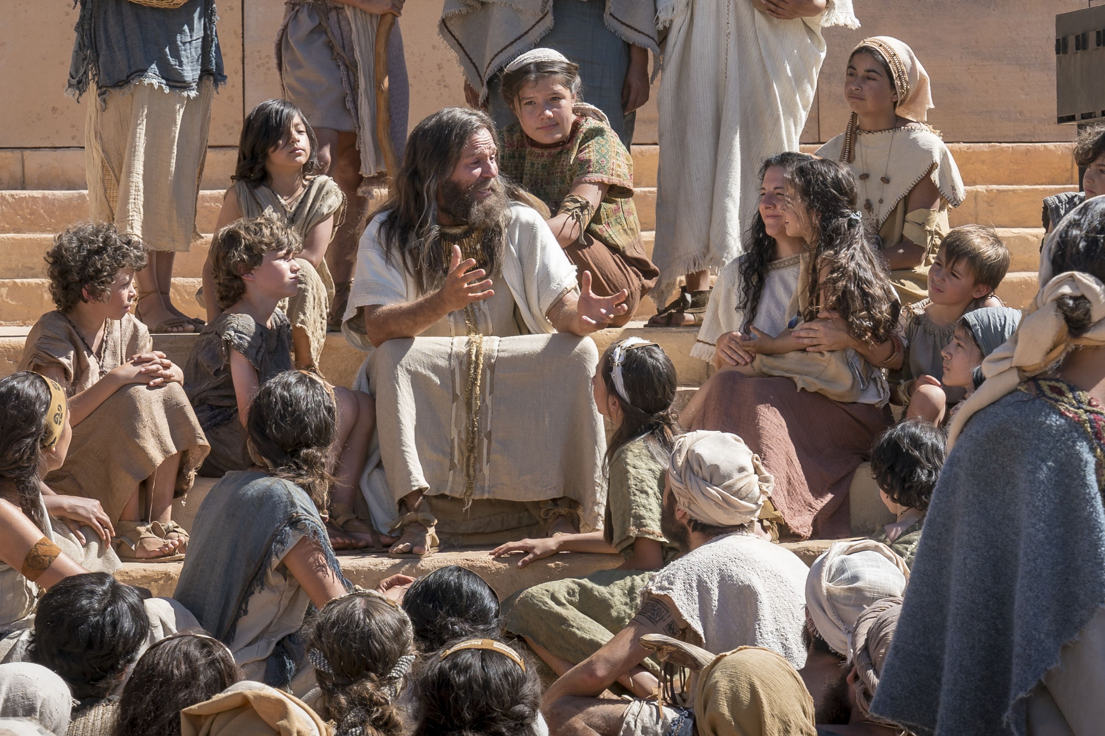 Jacob teaching the Nephites