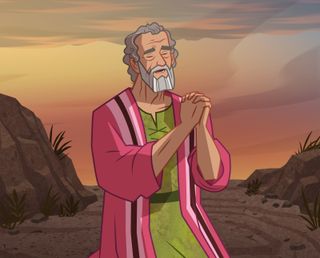Moses on Mount Sinai