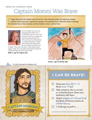 Captain Moroni Was Brave